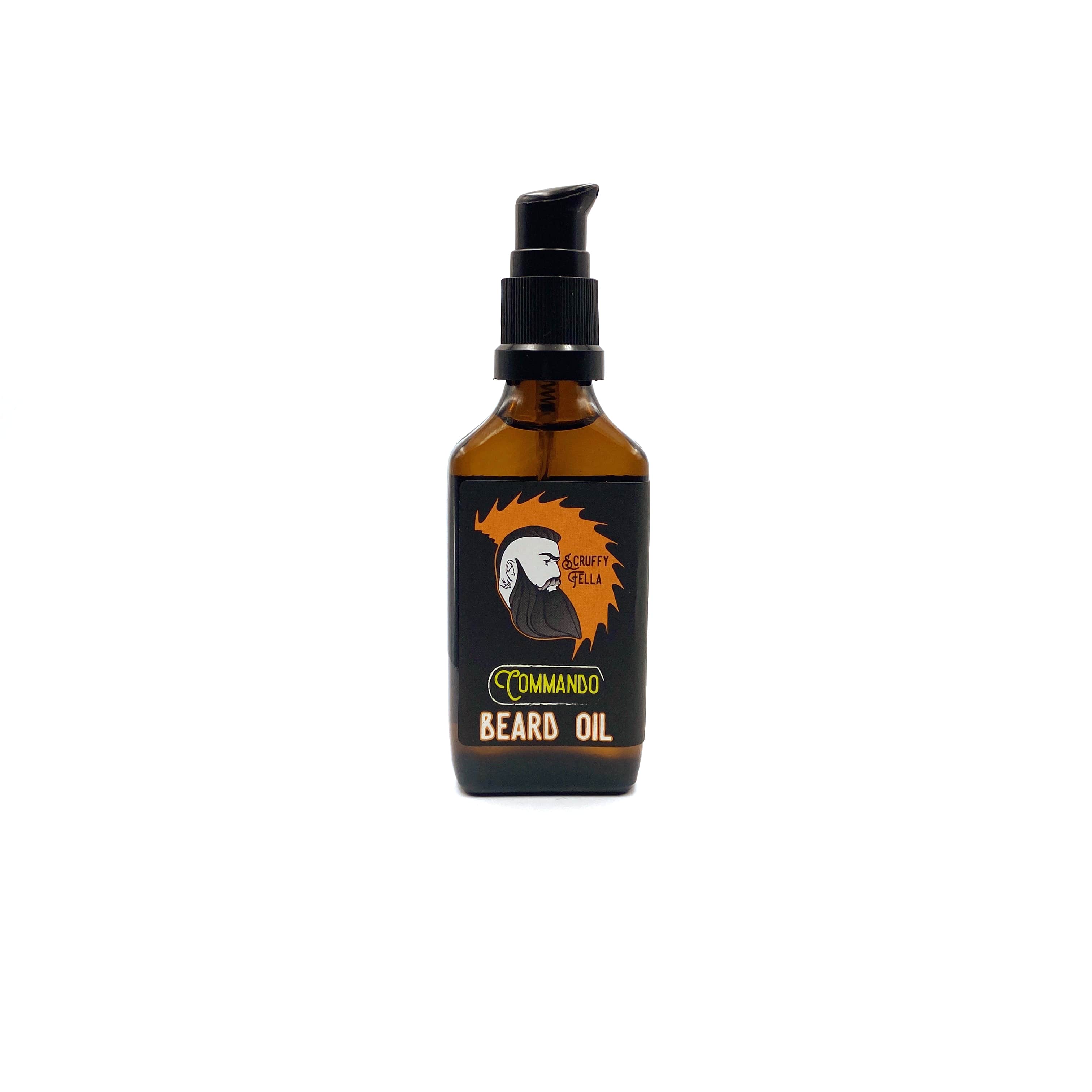 Commando Beard Oil – Scruffy Fella